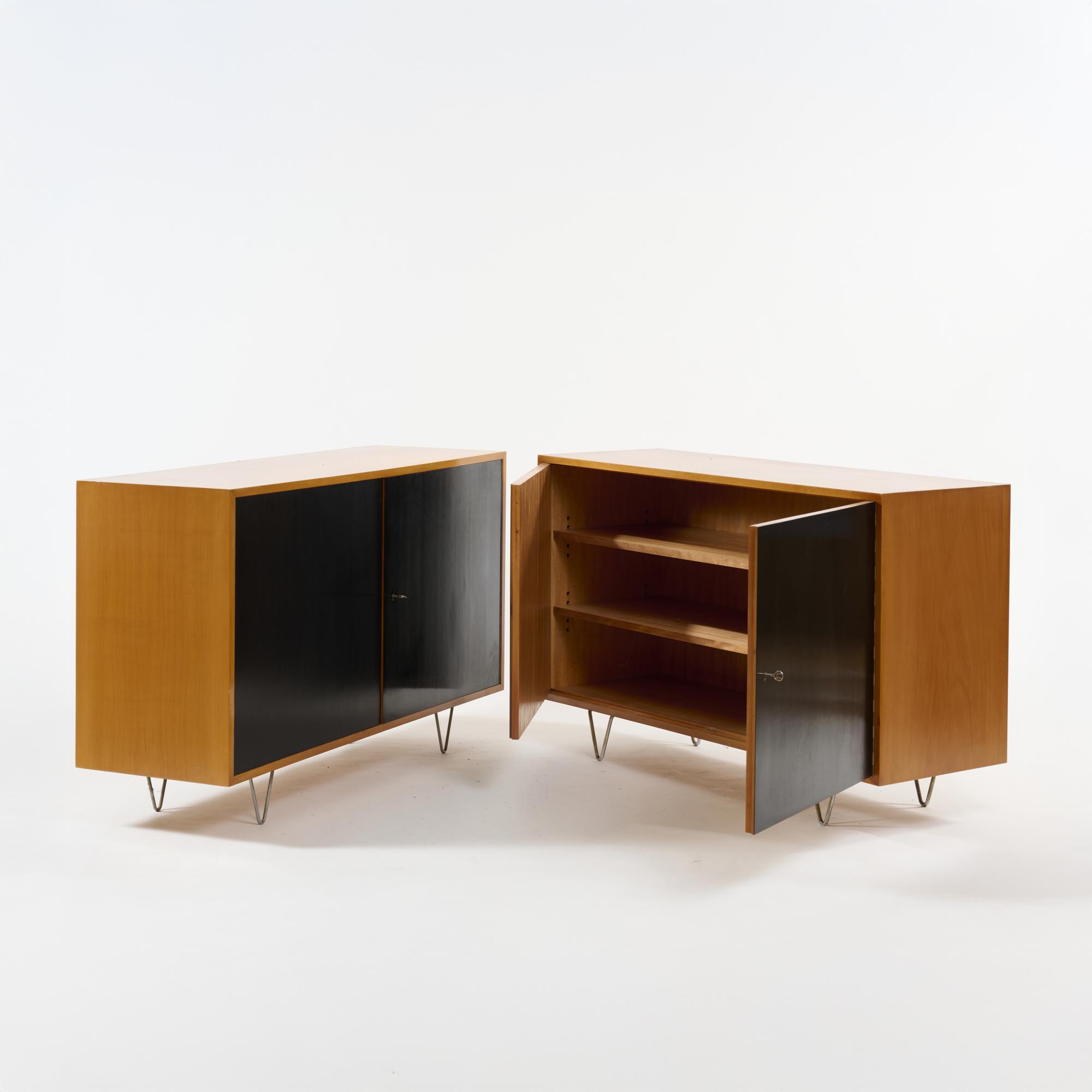 Two small sideboards, c. 1957 – Egon Eiermann; Robert Hilgers ...