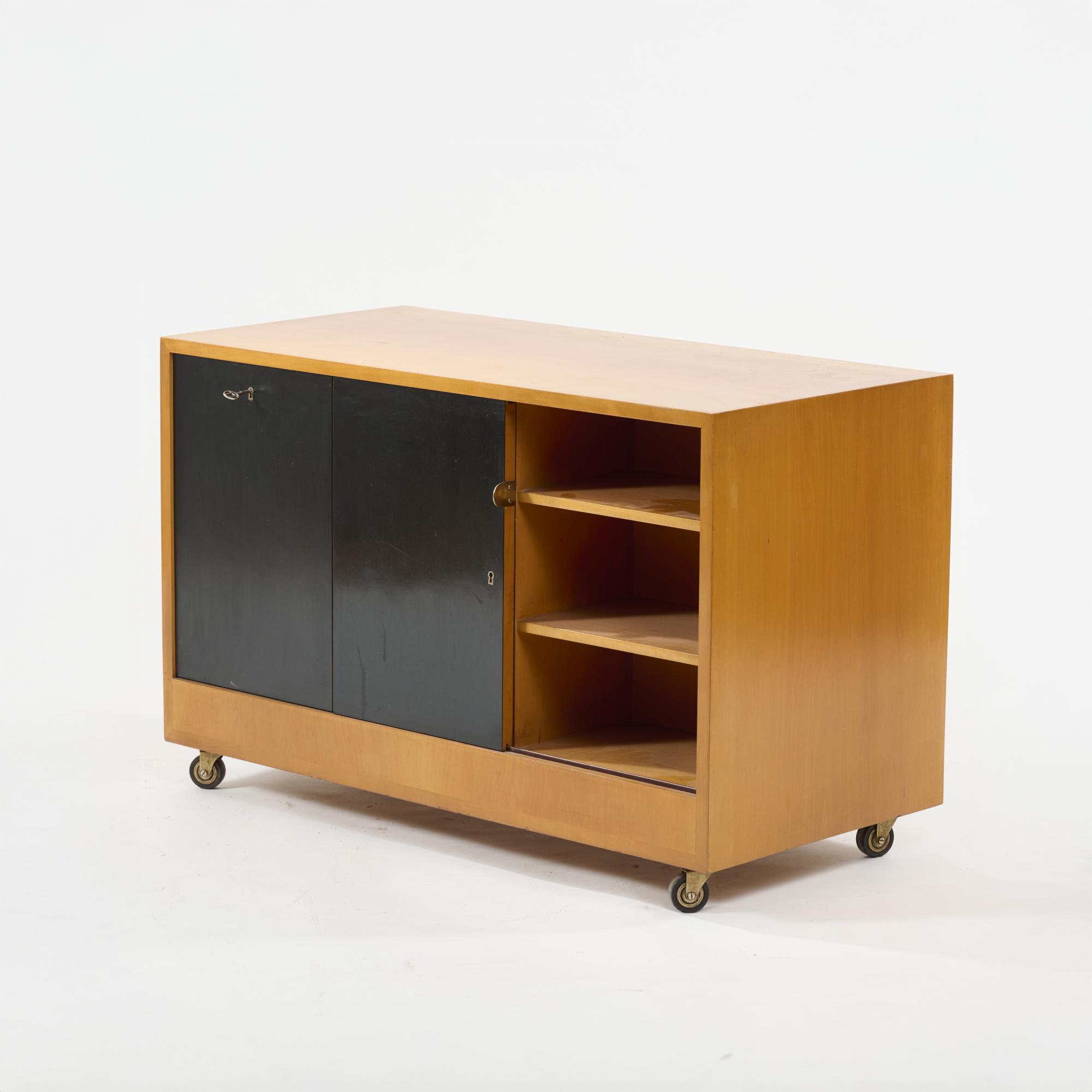 Bar/shelf on casters, c. 1957 – Egon Eiermann; Robert Hilgers ...